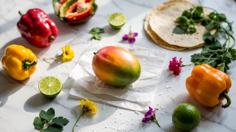 Tropical Mango Salsa Cups - Nutritious Creations